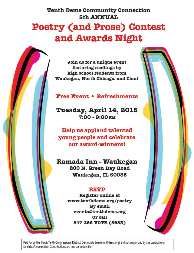 Fifth Annual Poetry and Prose Writing Awards Night Competition
